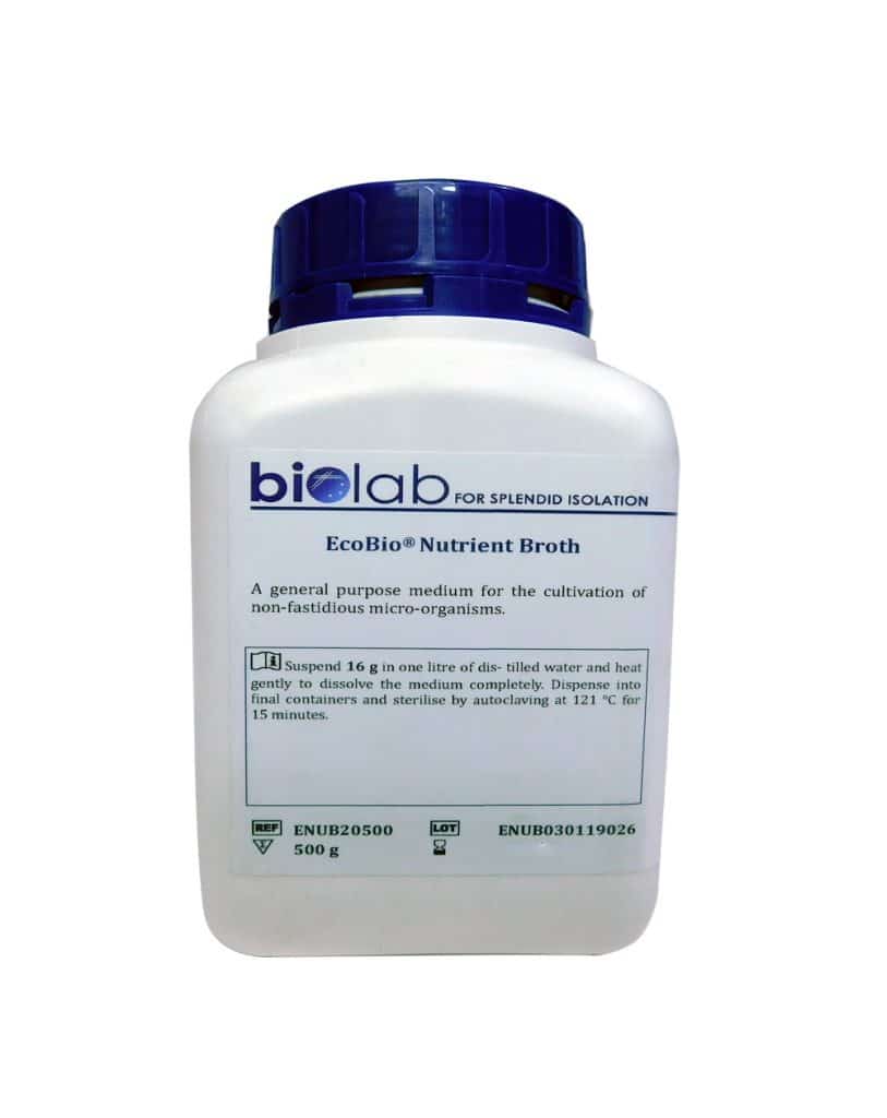 Nutrient Broth 500gm Biolab | Lab Supply