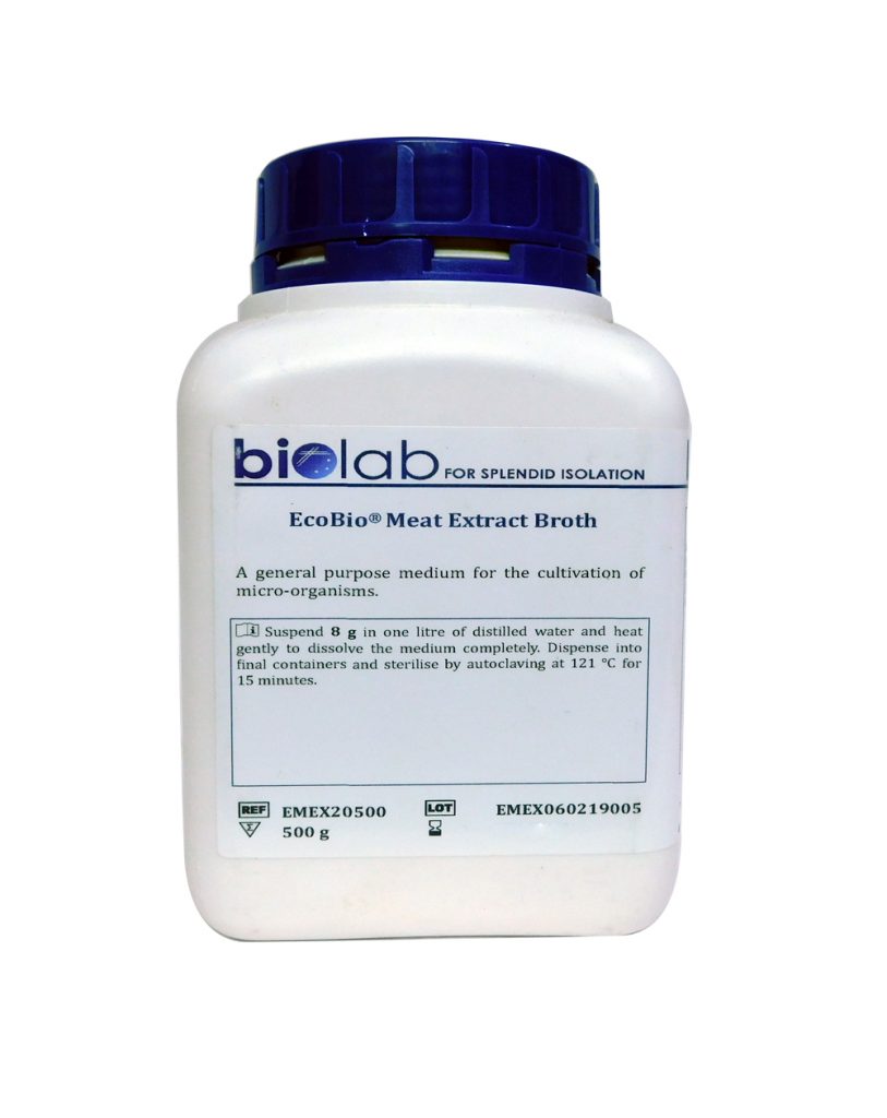 Meat Extract broth 500gm Biolab /بايولاب-اوروبي | Lab Supply