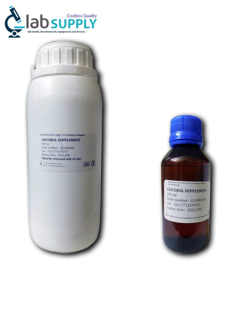 Glycerol Supplement 500ml Biolab / أوروبي-بايولاب | Lab Supply