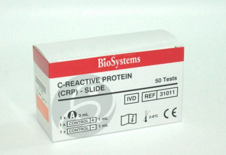C – REACTIVE PROTINE (CRP) – SLIDE 1×3 ml | Lab Supply